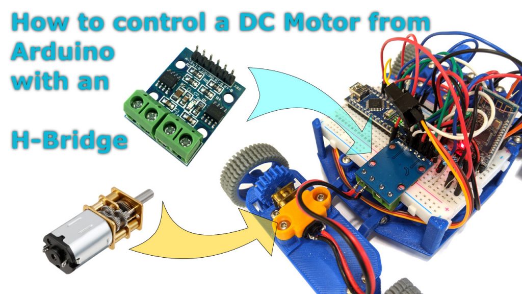 Bluecard Part 7 Using H Bridge To Control A Dc Motor From Arduino Nano Thinker Talk