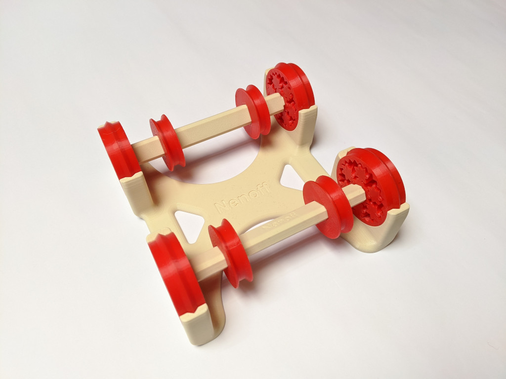 Fully 3D printable Spool Holder with four 3D printed Planetary Gear ...