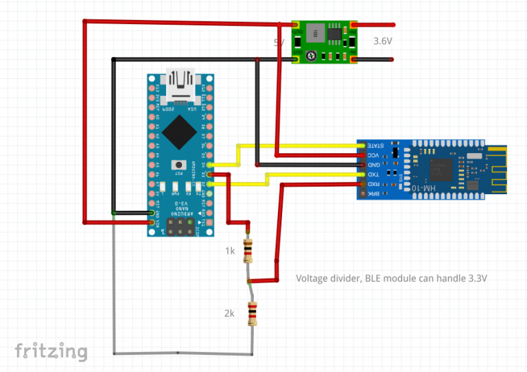 Bluecard Part 5 Arduino Nano Bluetooth Module How To At 09 Or Hm 10 Thinker Talk
